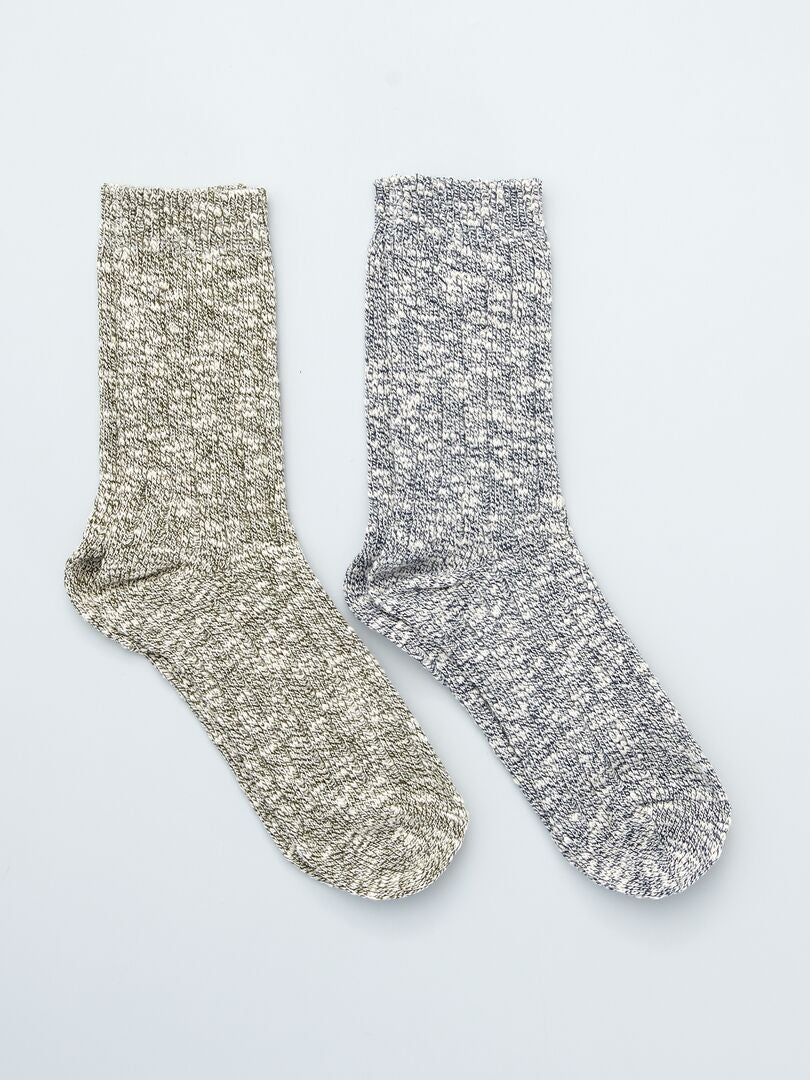 2 pares de meias - BEGE - Kiabi - 9.00€