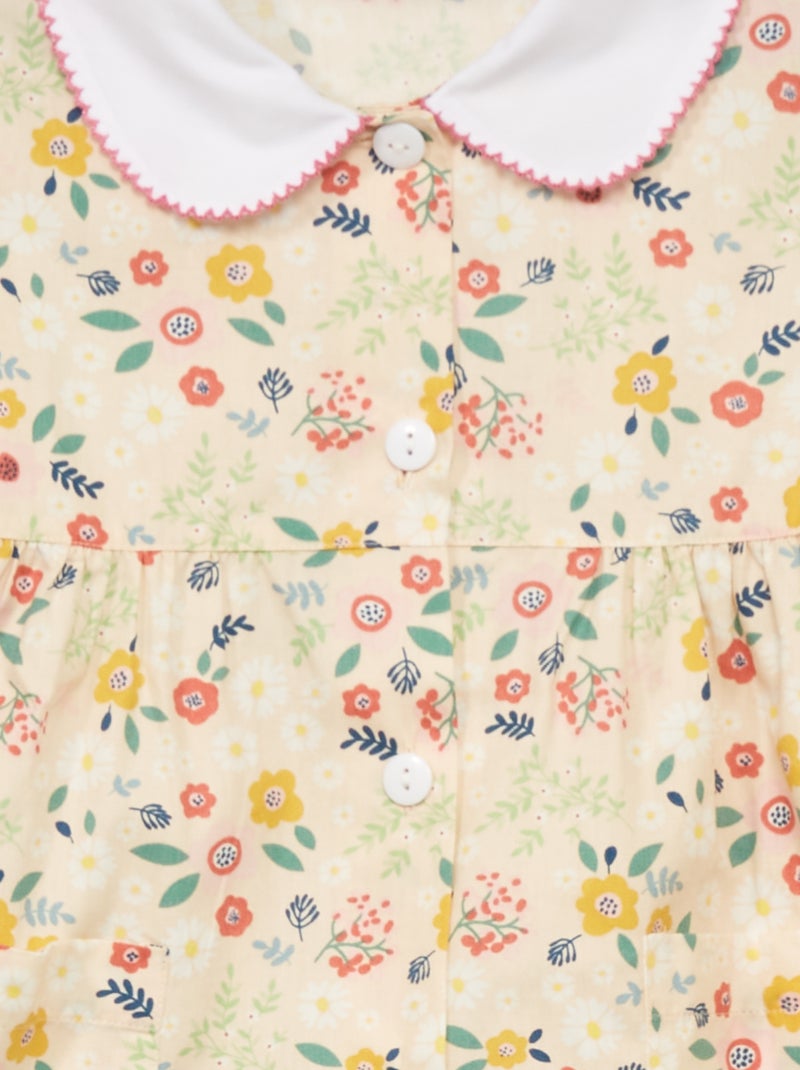 Bibe florido - BEGE - 13.00€ - Kiabi