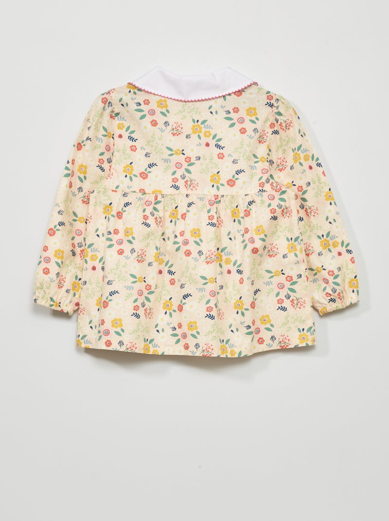 Bibe florido - BEGE - 13.00€ - Kiabi