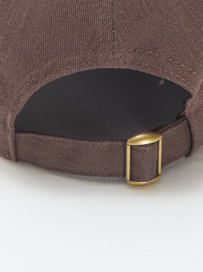 Boné bordado 'Creative Club' - Castanho - Mulher - 5.00€ - Kiabi