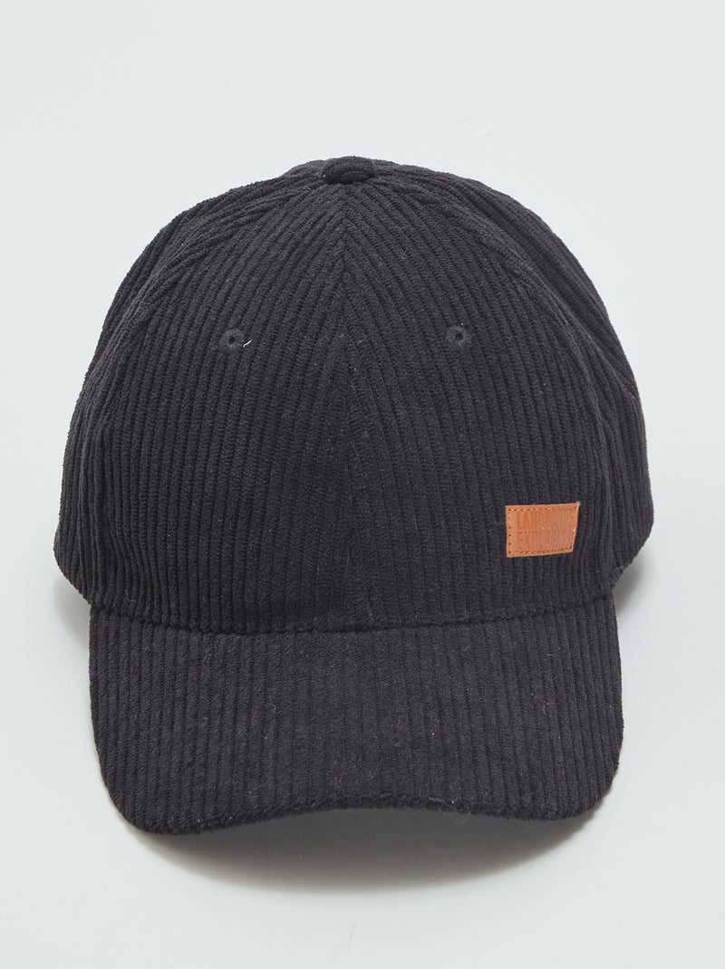 Boné de veludo - PRETO - Kiabi - 8.00€