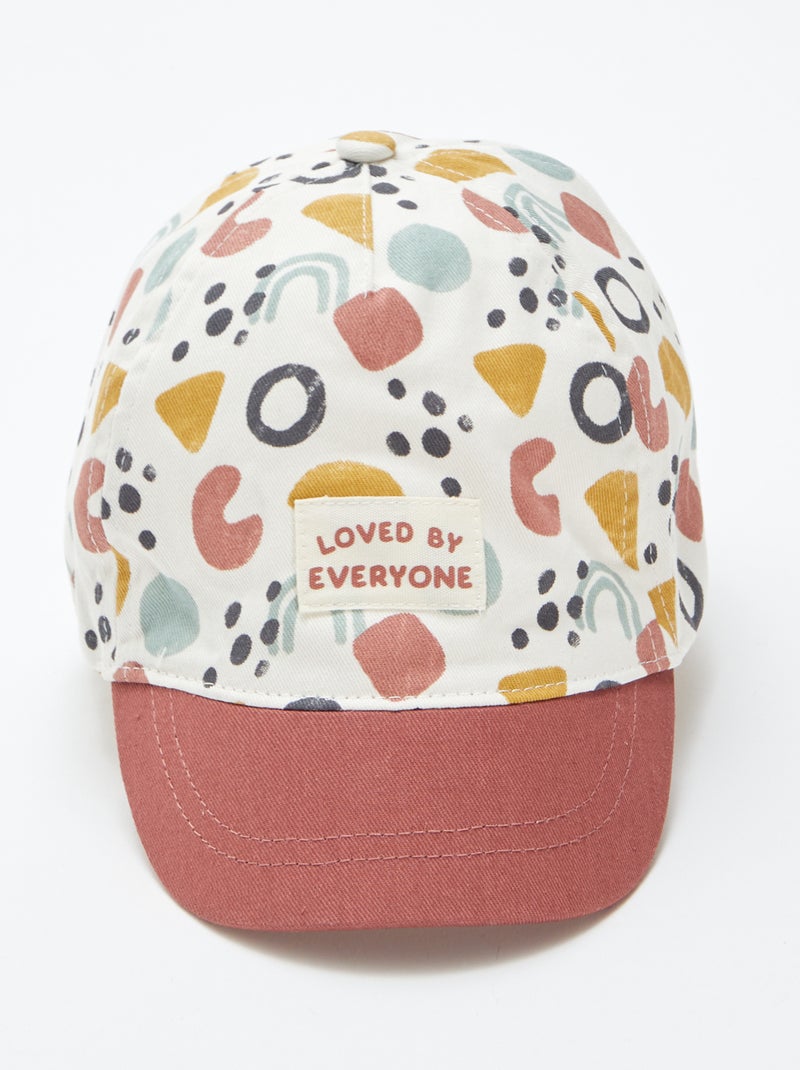 Boné estampado - BEGE - 6.00€ - Kiabi