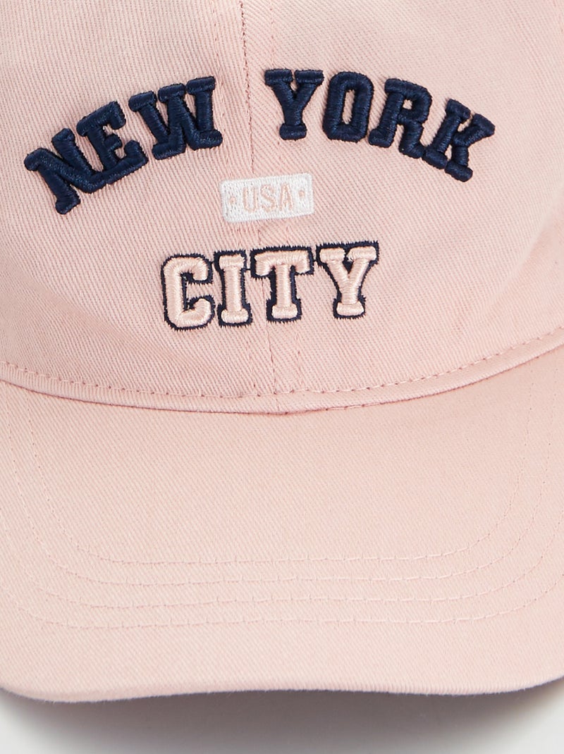 Boné 'New York' - Rosa - 7.00€ - Kiabi