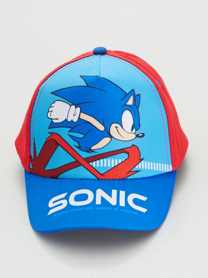 Boné 'Sonic' de lona - VERMELHO - 6.00€ - Kiabi