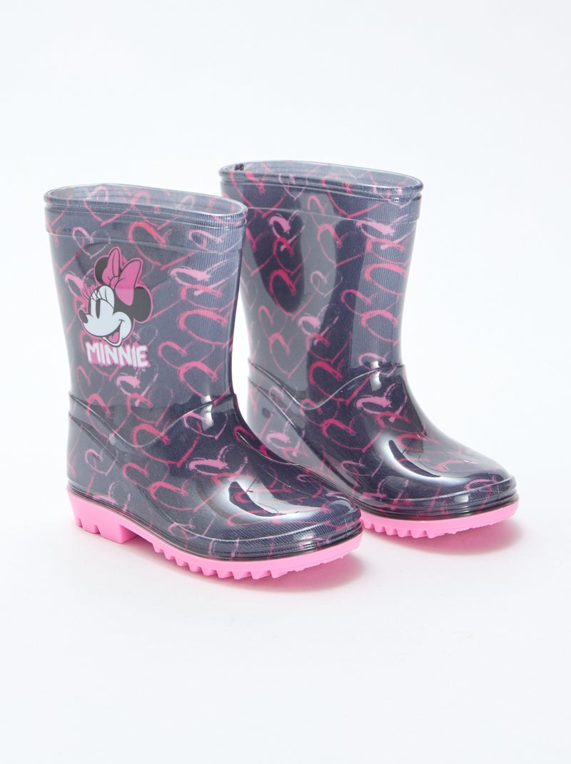 Botas de chuva 'Minnie' - Preto - Menina - 17.00€ - Kiabi