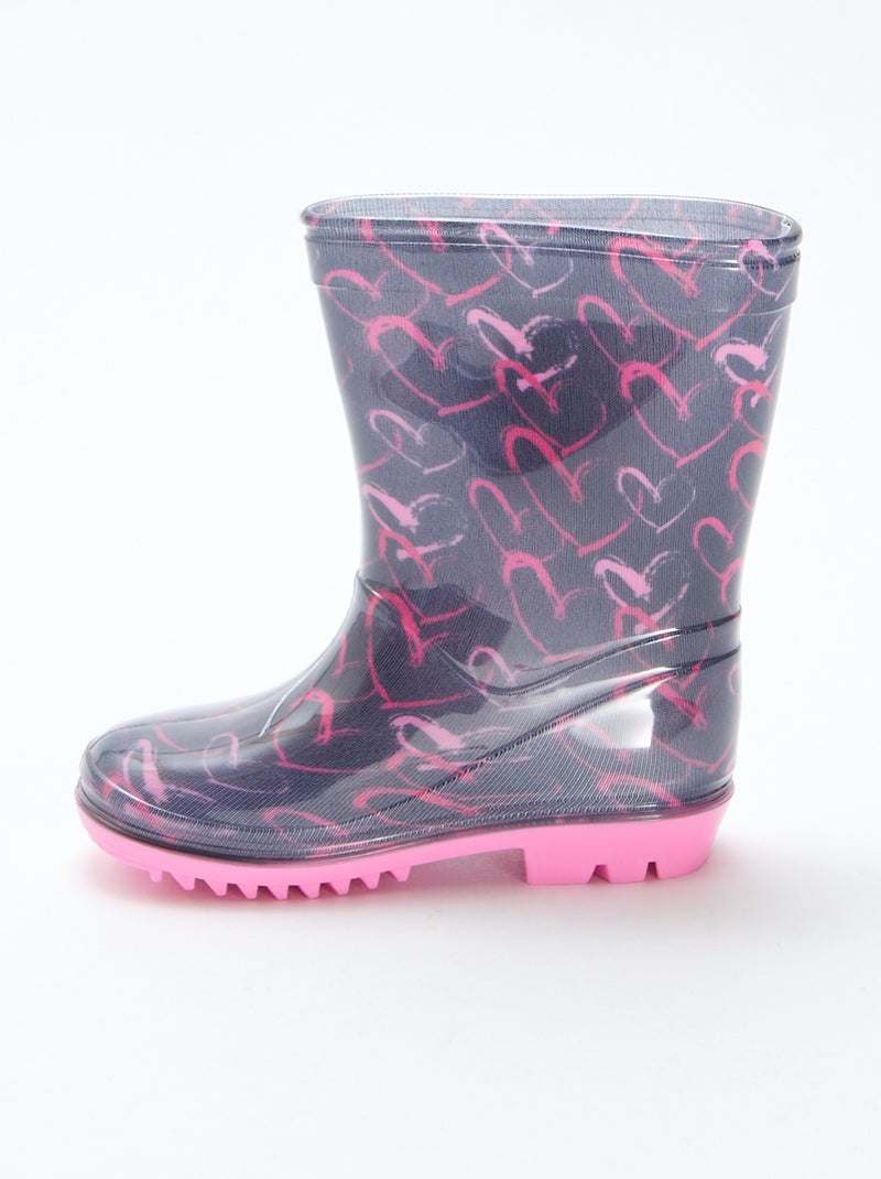 Botas de chuva 'Minnie' - Preto - Menina - 6.00€ - Kiabi