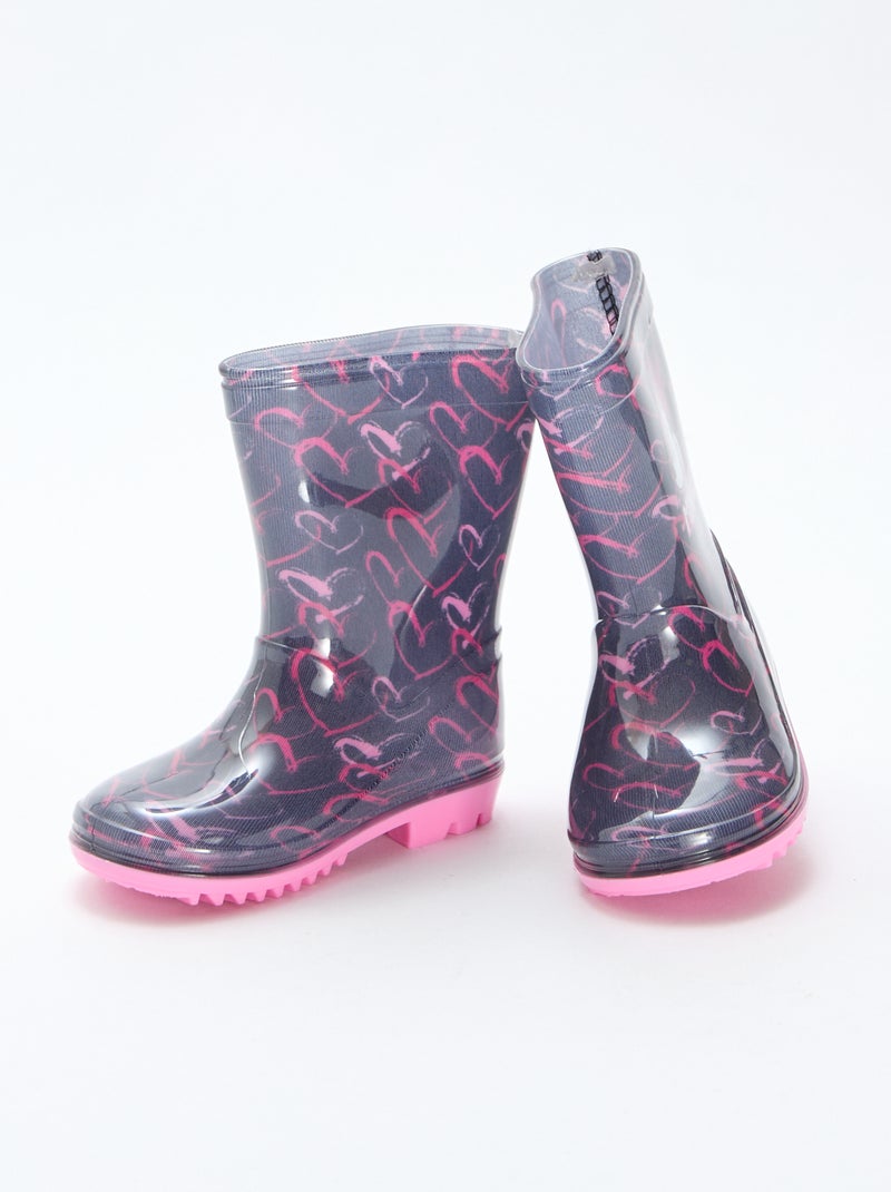 Botas de chuva 'Minnie' - Preto - Menina - 6.00€ - Kiabi