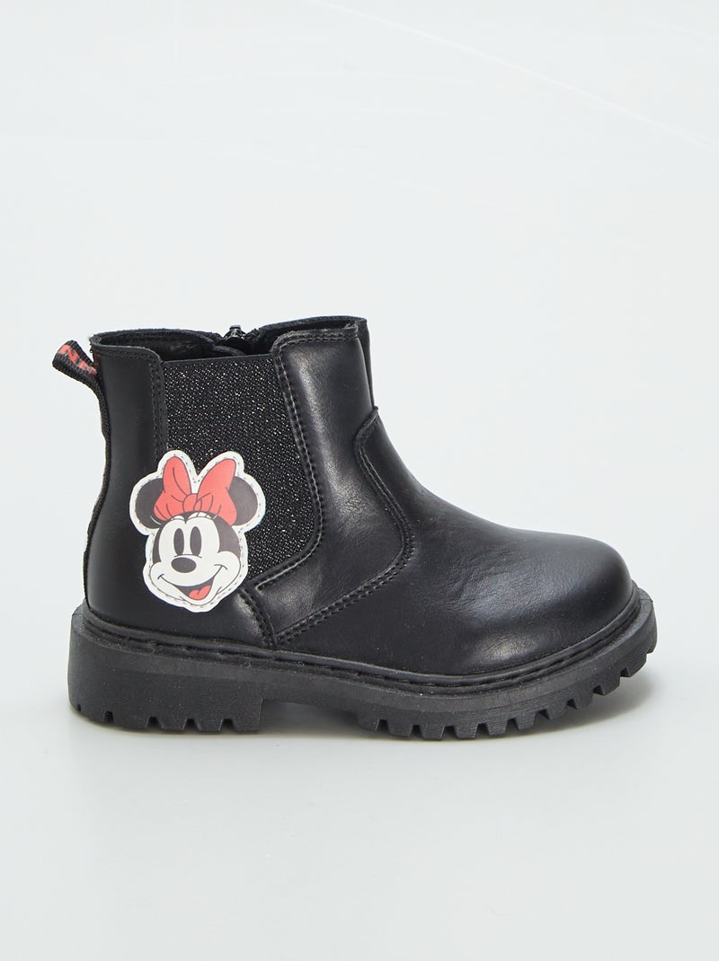 Botas modelo Chelsea 'Minnie' - PRETO - Kiabi - 32.00€