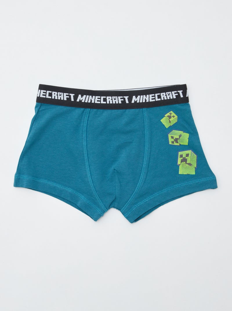 Boxers 'Minecraft - lote de 2 - CINZA - Menino - 8.00€ - Kiabi