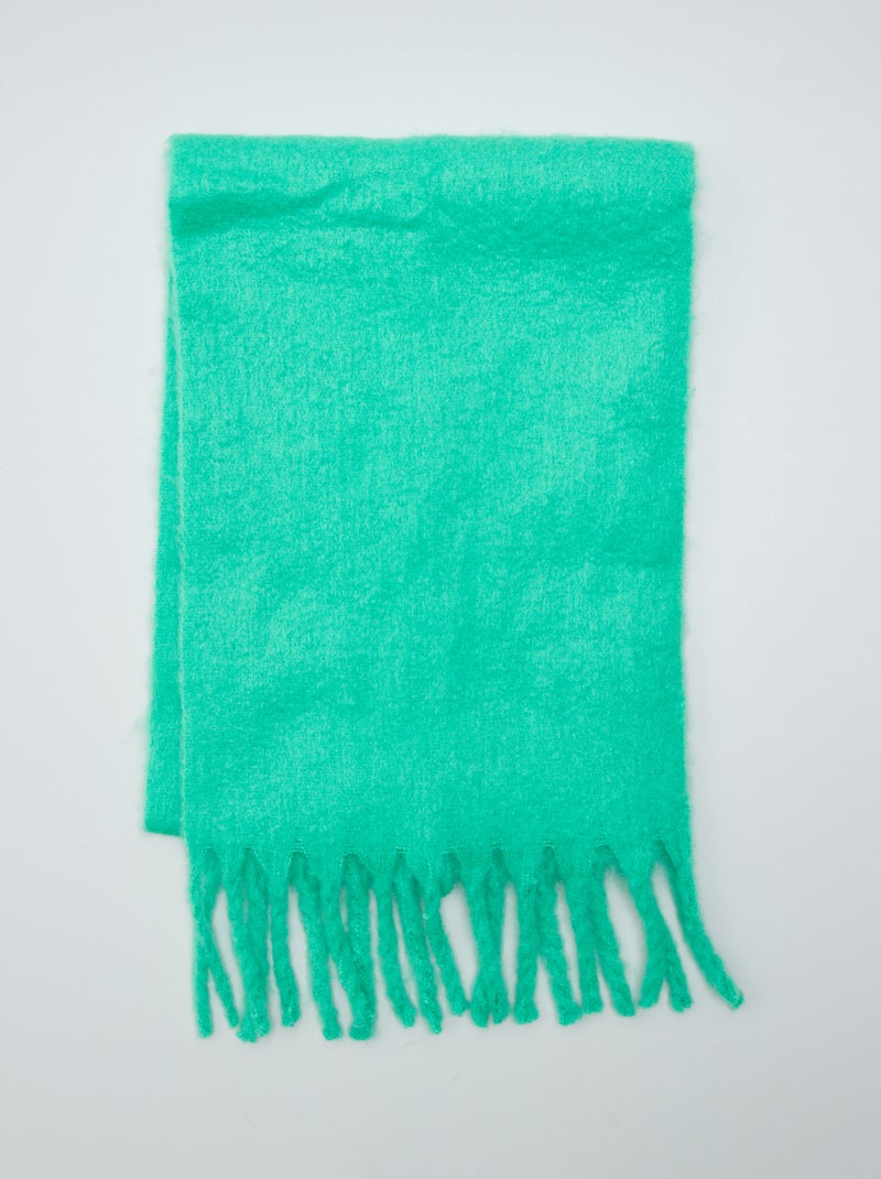 Cachecol com franjas - VERDE - Kiabi - 12.00€