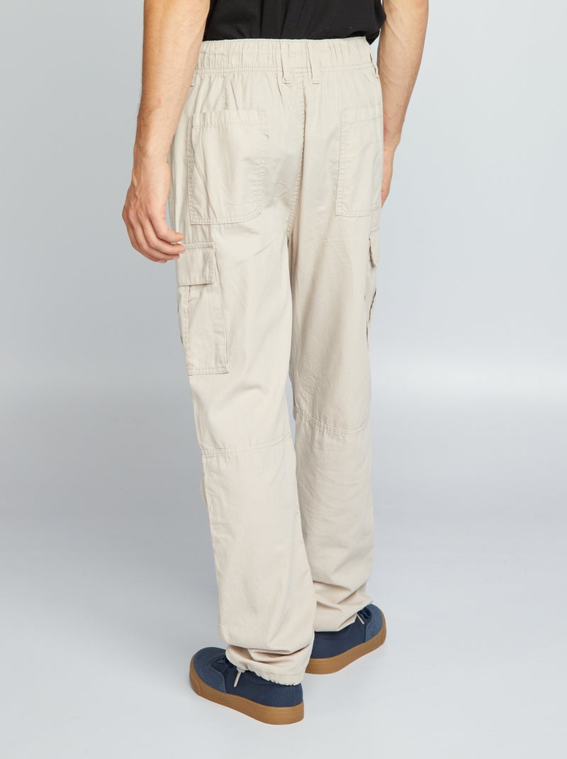 Calças - bege - Kiabi - 25.00€