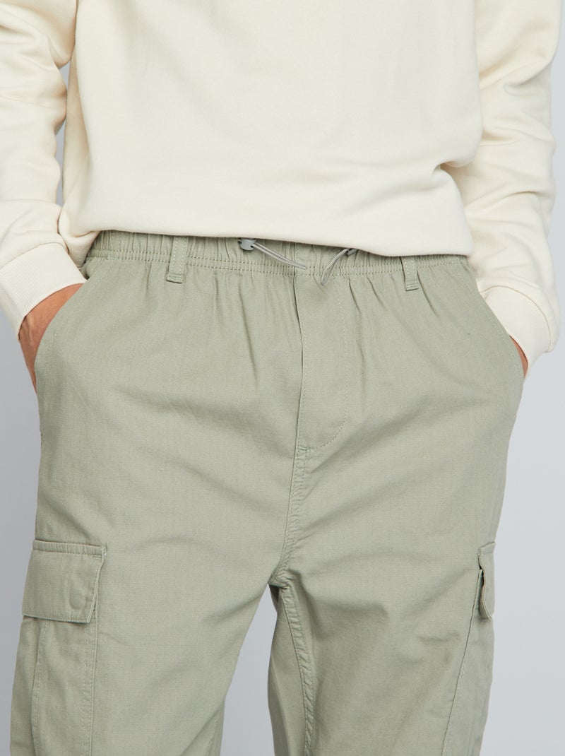 Calças - Cinza - Kiabi - 25.00€