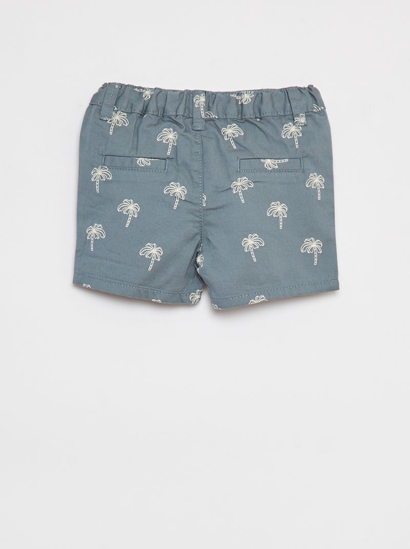 Calções chino - AZUL - Bebé Menino - 8.00€ - Kiabi