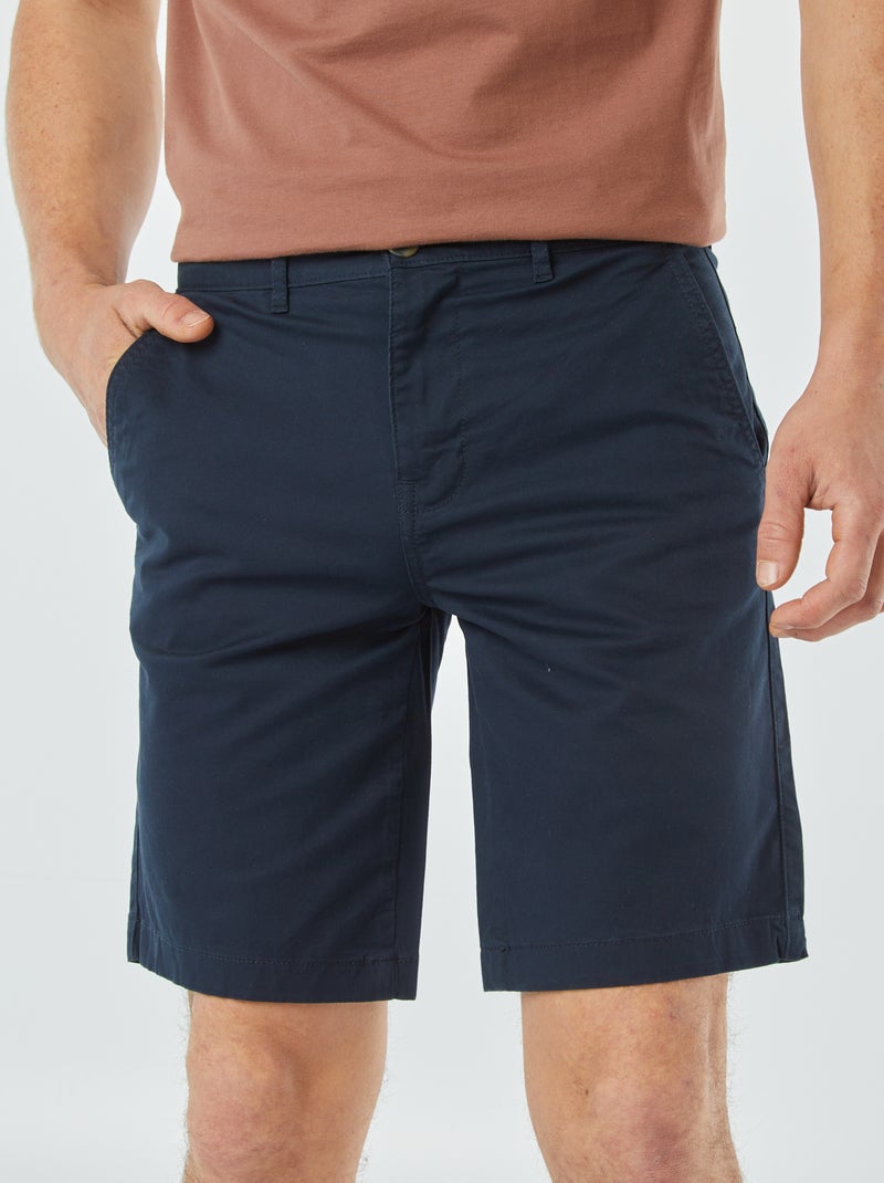 Calções chino - AZUL - Homem - 14.00€ - Kiabi