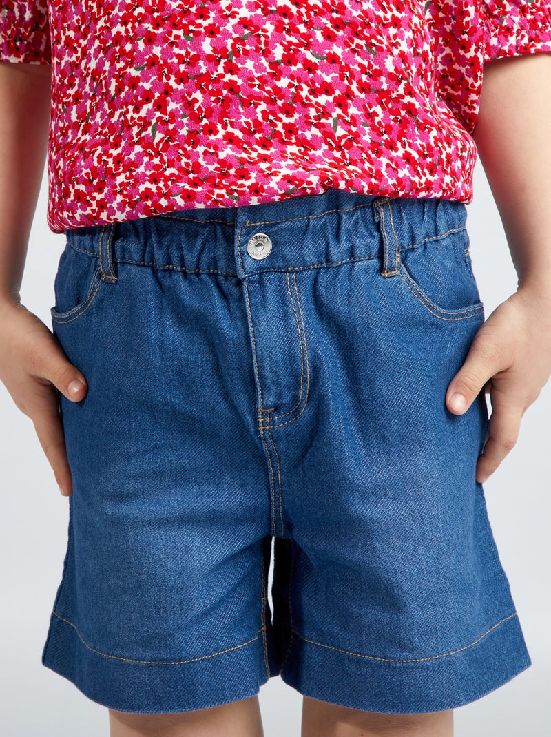 Calções de ganga - So Easy - AZUL - Kiabi - 15.00€