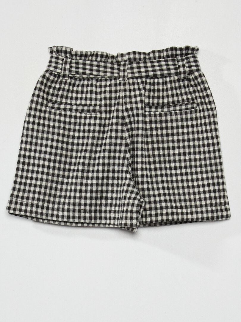 Calções em milano - PRETO - Kiabi - 9.00€