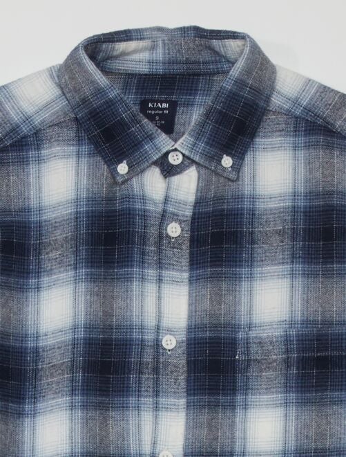 Camisa de flanela homem