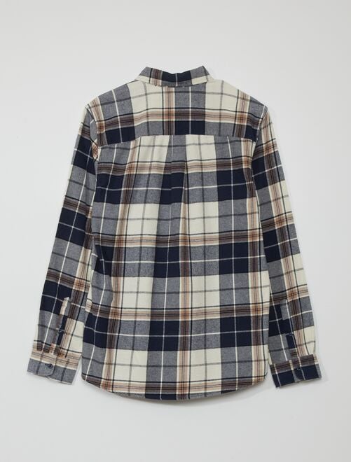 Camisa de flanela homem