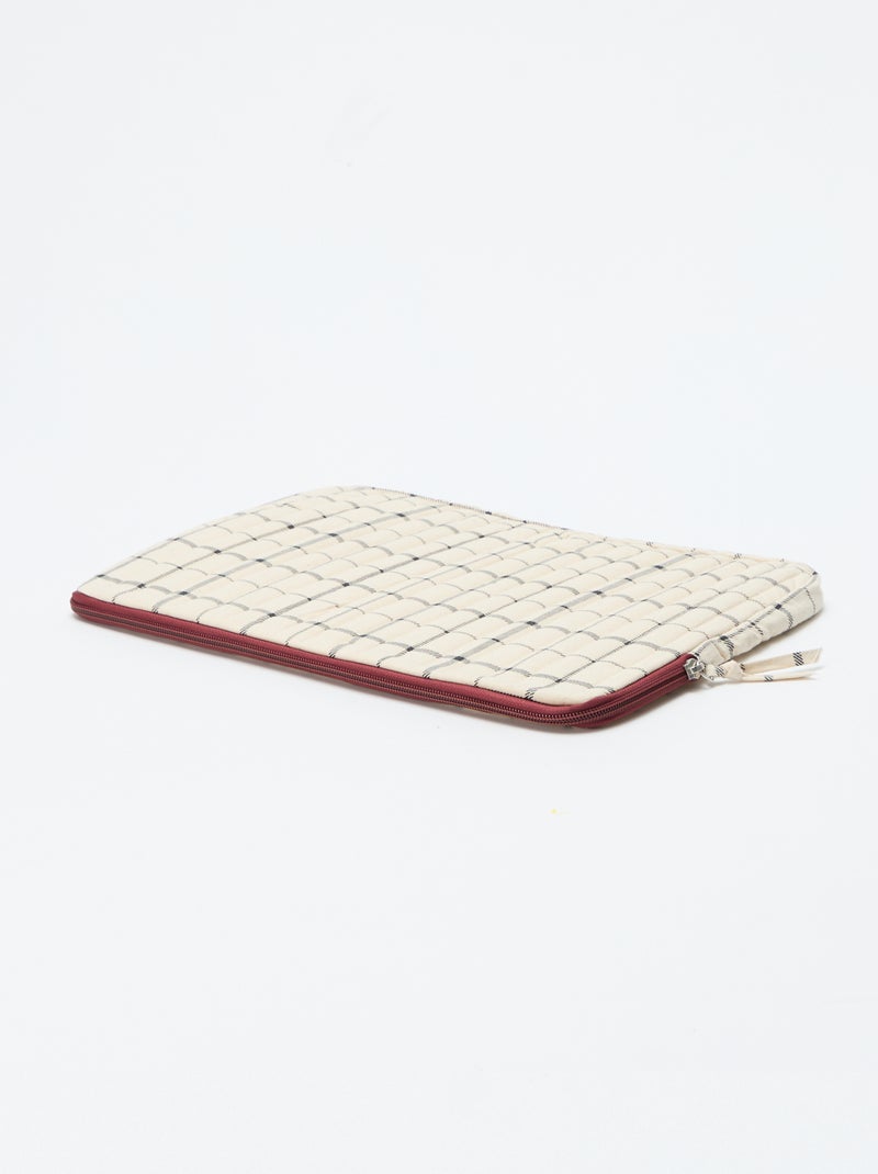 Capa para PC ou tablet - 15 polegadas - Bege - 12.00€ - Kiabi
