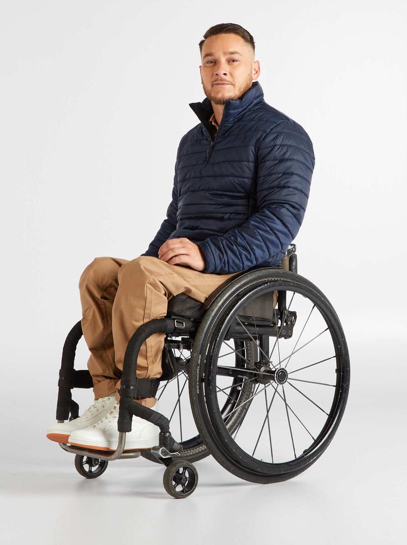 Casaco acolchoado - coleção fácil de vestir - AZUL - Homem - 40.00€ - Kiabi