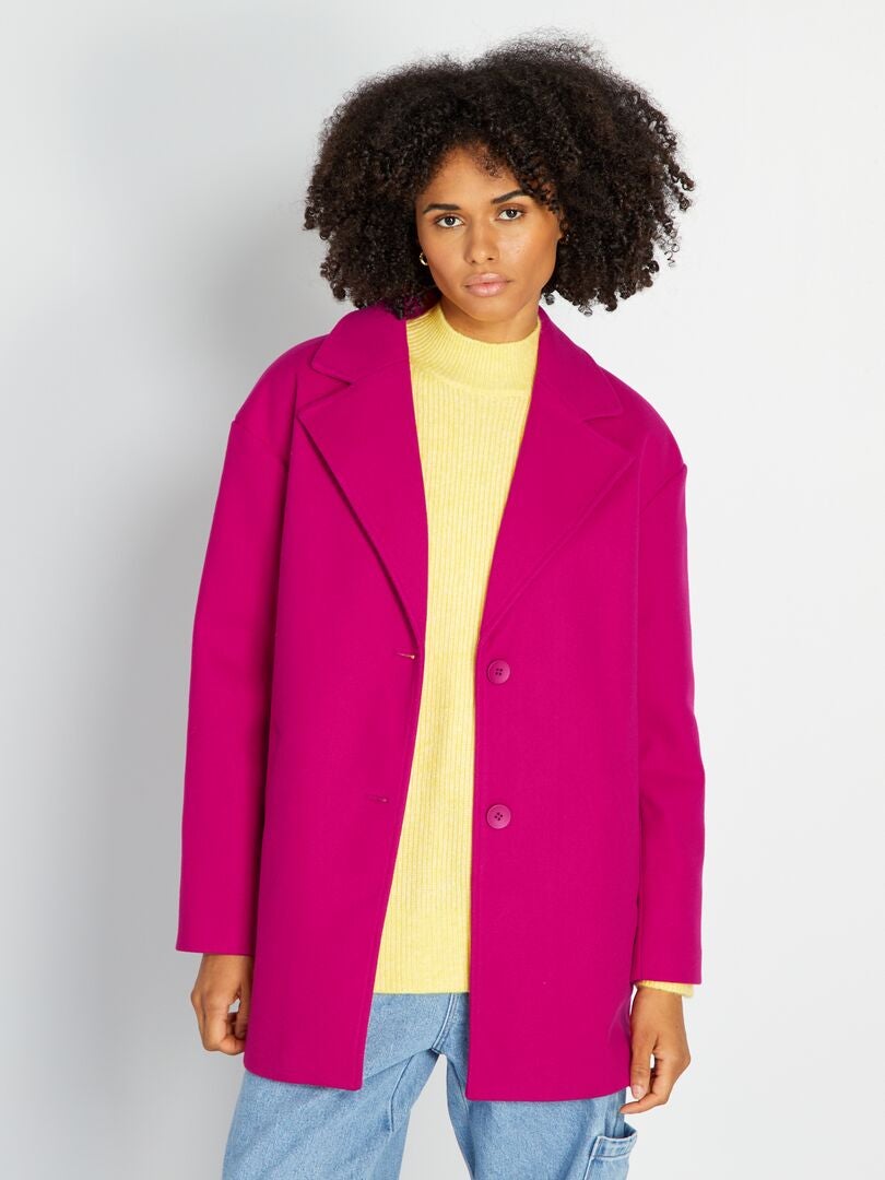 Casaco semi-comprido - ROSA - Kiabi - 35.00€