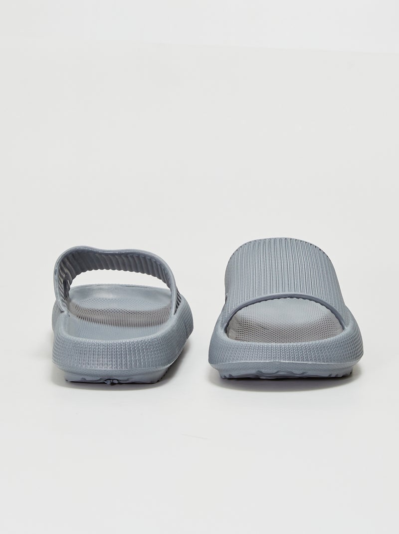 Chinelas chunky - CINZA - 10.00€ - Kiabi
