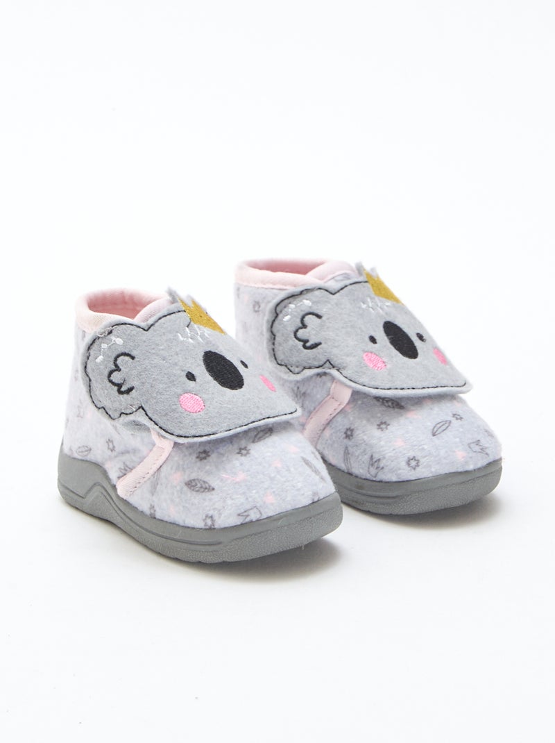 Chinelos Animados 'Koala' - Cinza - 10.00€ - Kiabi