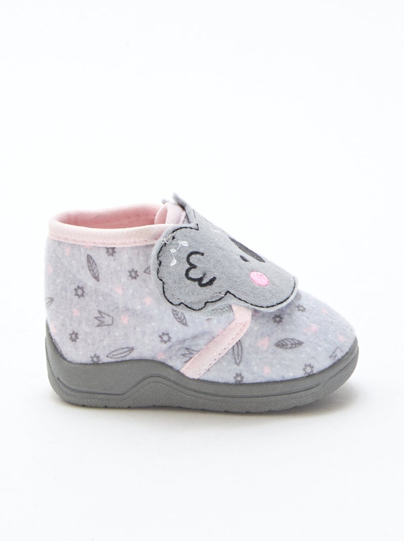 Chinelos Animados 'Koala' - Cinza - 10.00€ - Kiabi