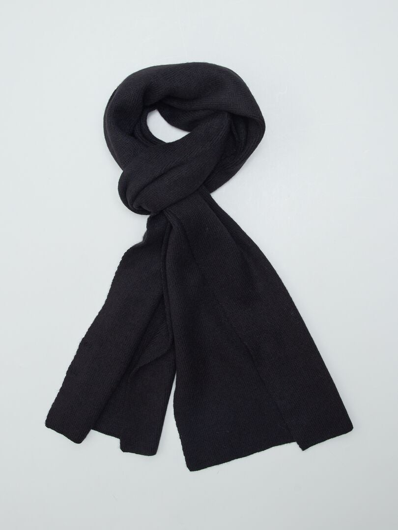 Conjunto gorro + cachecol - PRETO - Kiabi - 11.00€