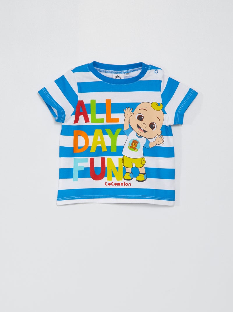 Conjunto pijama curto 'Cocomelon' - Azul - 14.00€ - Kiabi