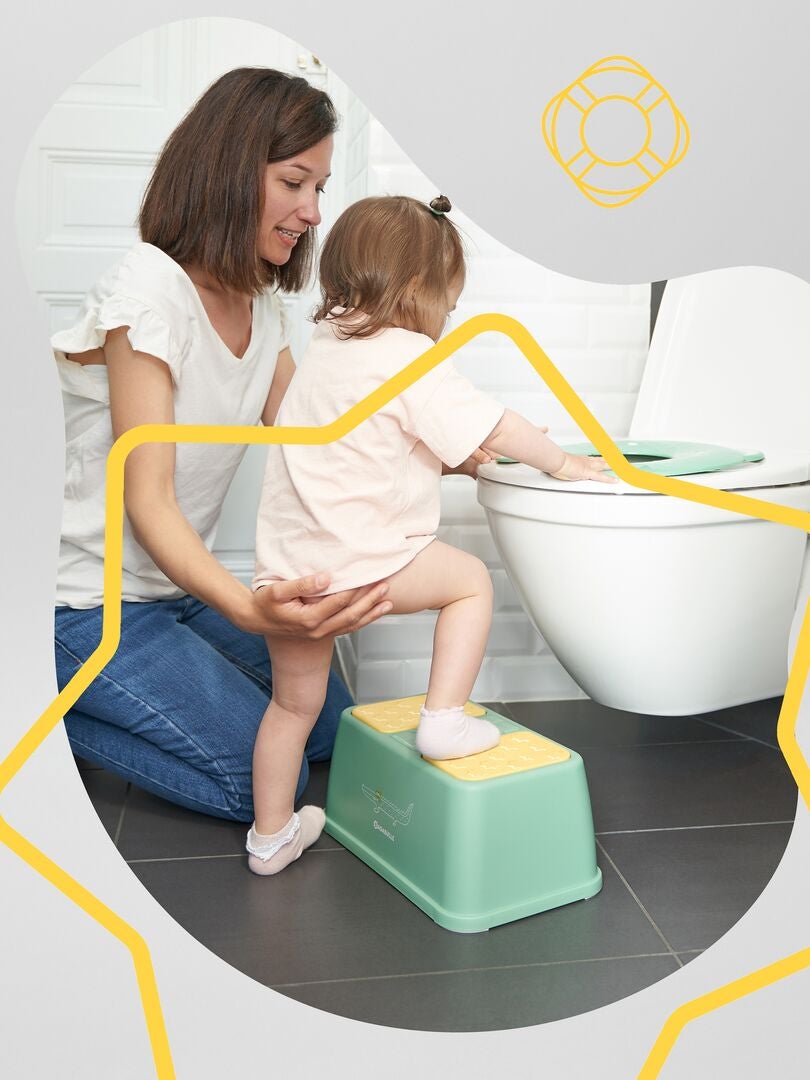 Escabelo 'Badabulle' - VERDE - Kiabi - 12.00€