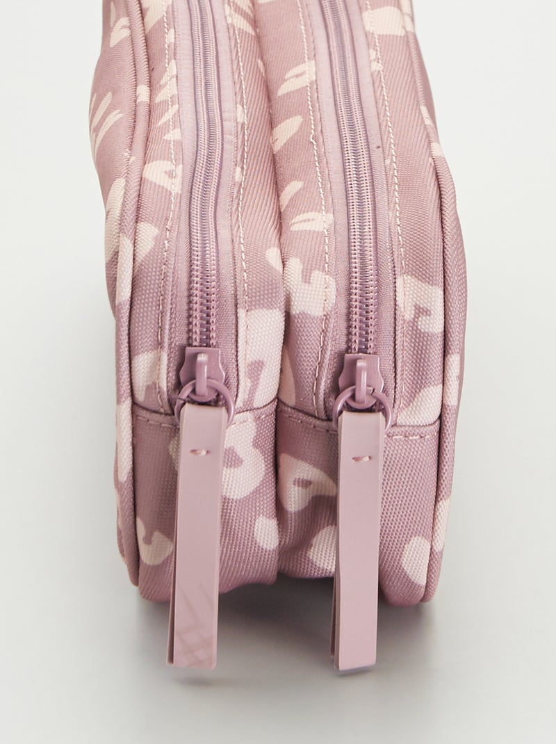 Estojo escolar com compartimento duplo - Leopardo - 8.00€ - Kiabi