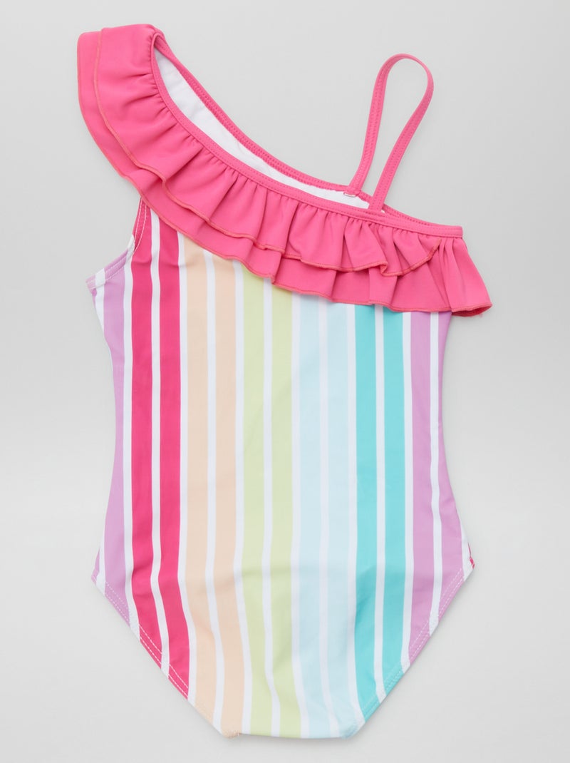 Fato de banho assimétrico 'Minnie' - Inteiro - ROSA - Menina - 14.00 ...