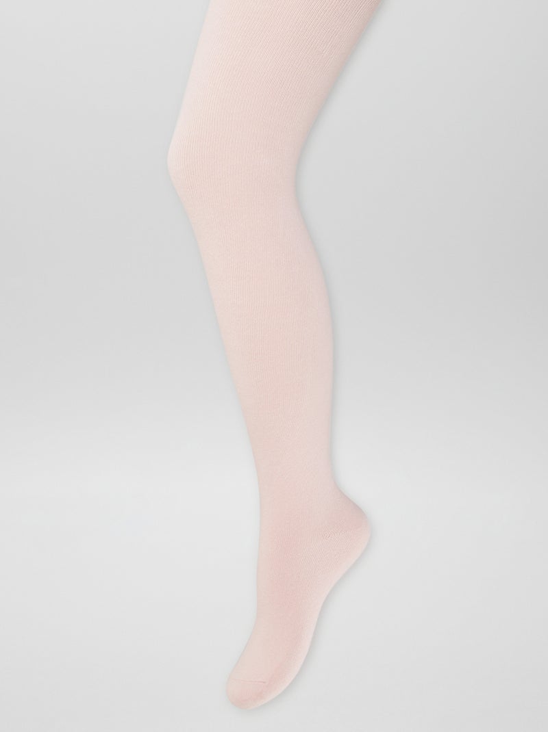 Lote de 2 collants quentes - ROSA - Menina - 8.00€ - Kiabi