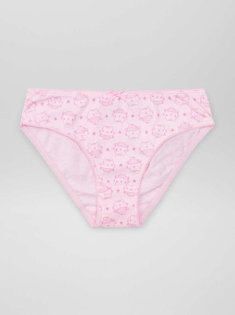 Lote de 2 cuecas para menina 'A Casa Mágica da Gaby' - ROSA - Kiabi - 6.00€