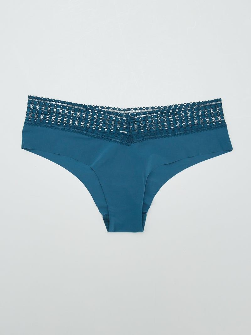 Lote de 2 shorties com renda - AZUL - Kiabi - 10.00€