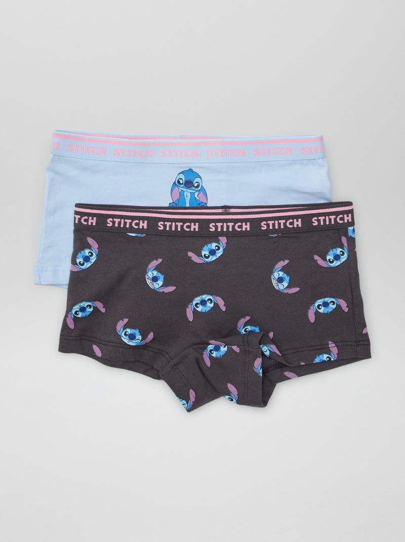 Lote de 2 shorties 'Stitch' - AZUL - Kiabi - 6.00€