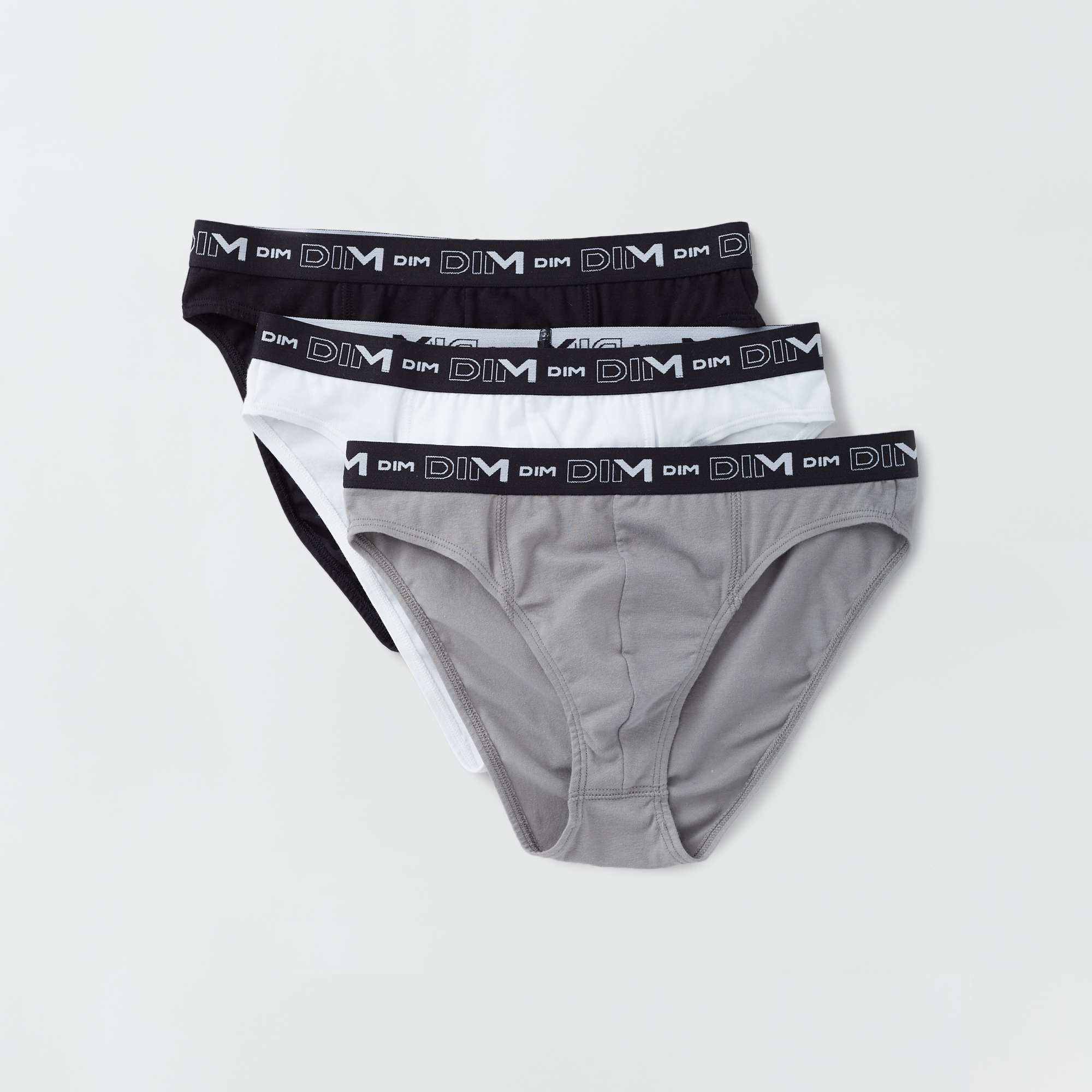 Lote de 3 cuecas para homem em algodão elástico da DIM Homem do S até ...