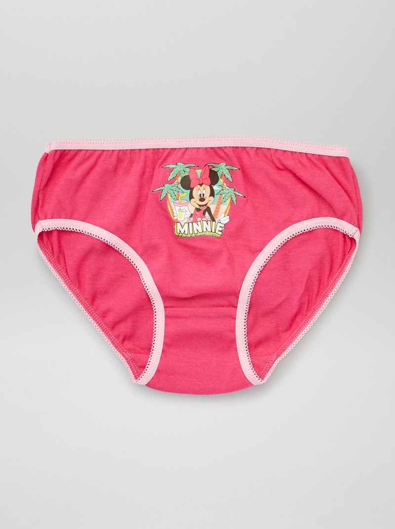 Lote de 5 cuecas para menina 'Minnie' - Multicor - 10.00€ - Kiabi