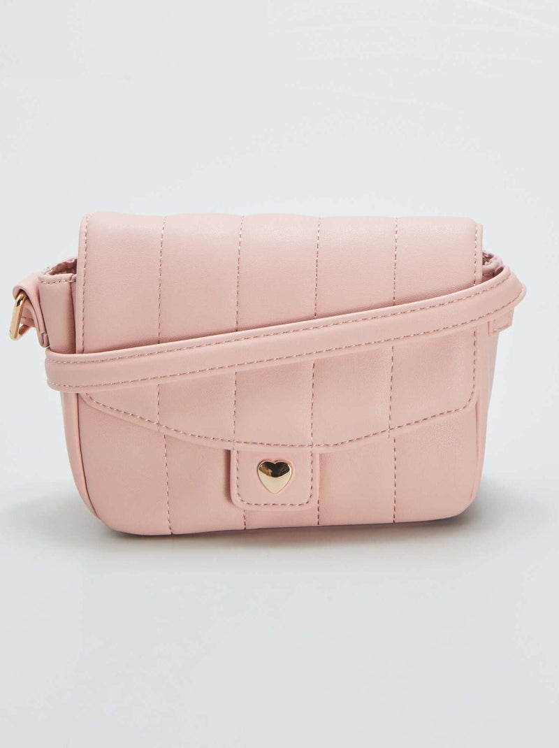 Mala pequena com alça acolchoada - ROSA - Kiabi - 10.00€