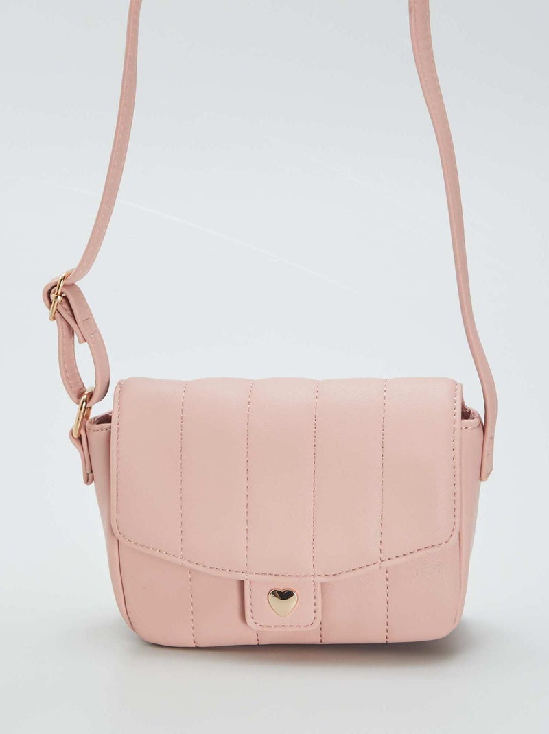 Mala pequena com alça acolchoada - ROSA - Kiabi - 10.00€