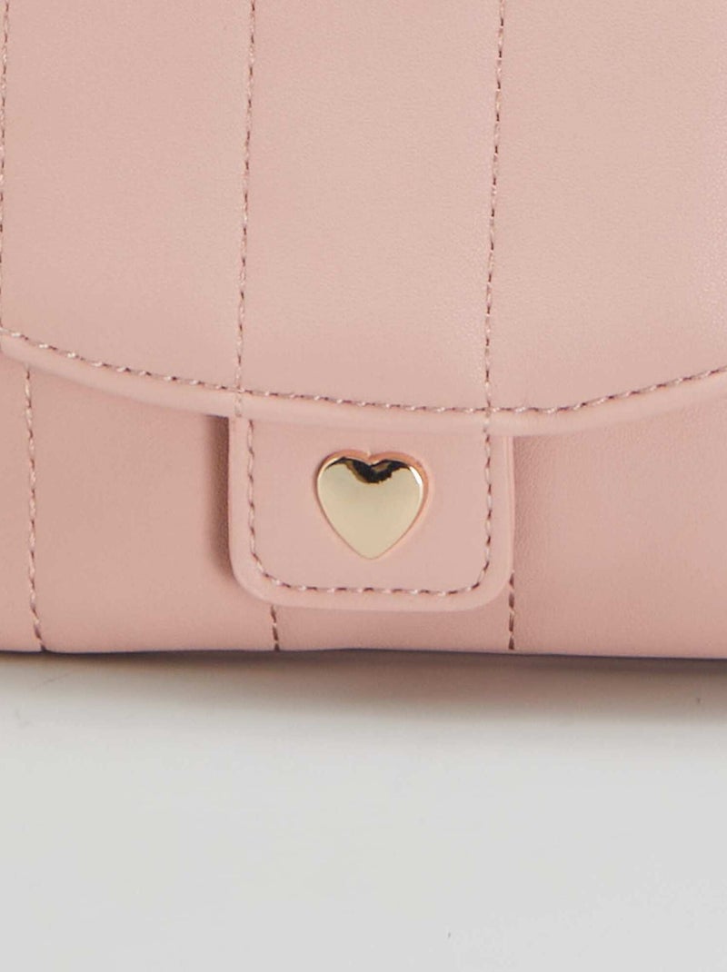 Mala pequena com alça acolchoada - ROSA - Kiabi - 10.00€