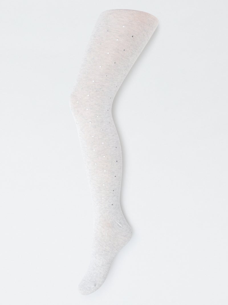 Pack de 2 collants 'neve' - Cinza - Menina - 10.00€ - Kiabi
