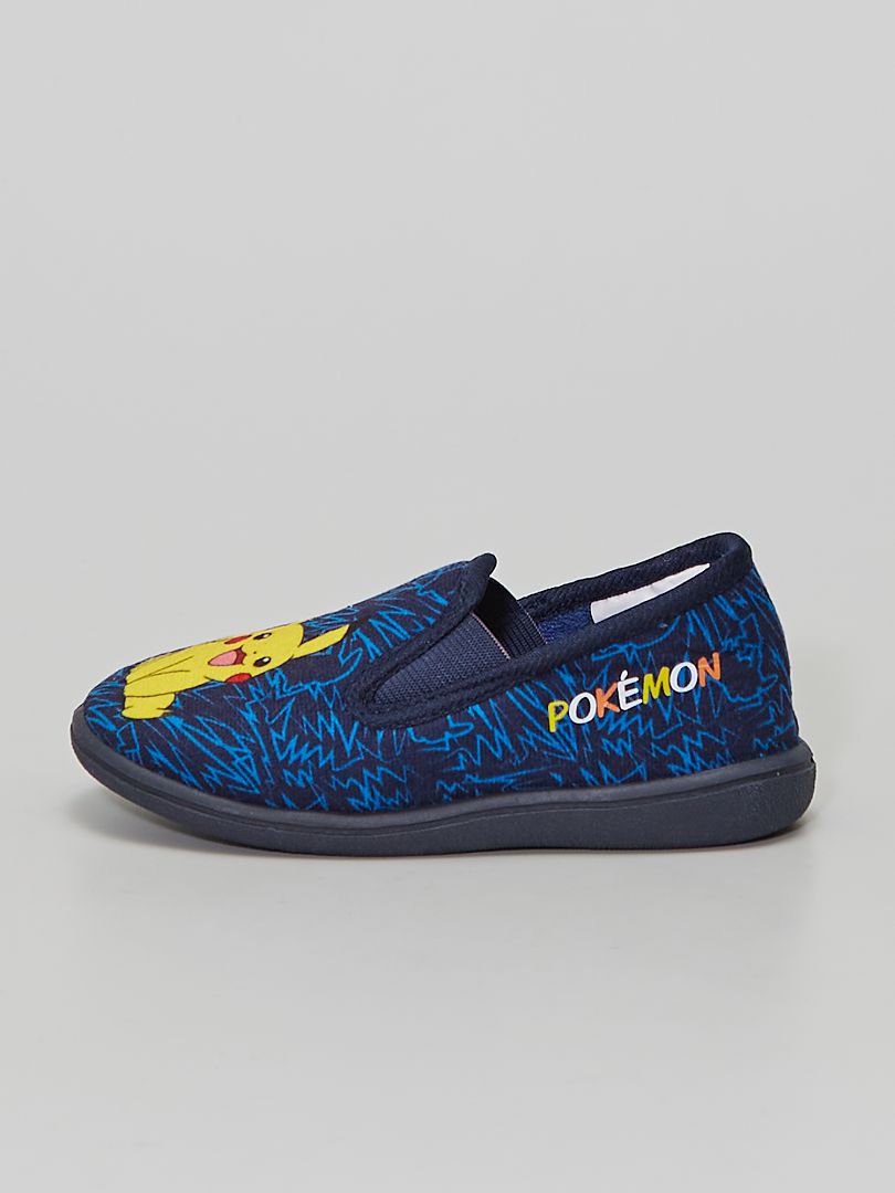 Pantufas 'Pokémon' em veludo - Azul - Kiabi - 12.00€