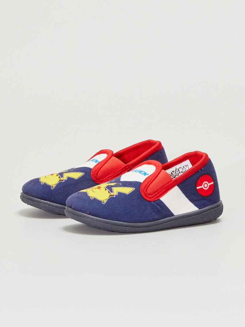 Pantufas subidas 'Pikachu' 'Pokémon' - AZUL - Kiabi - 12.00€