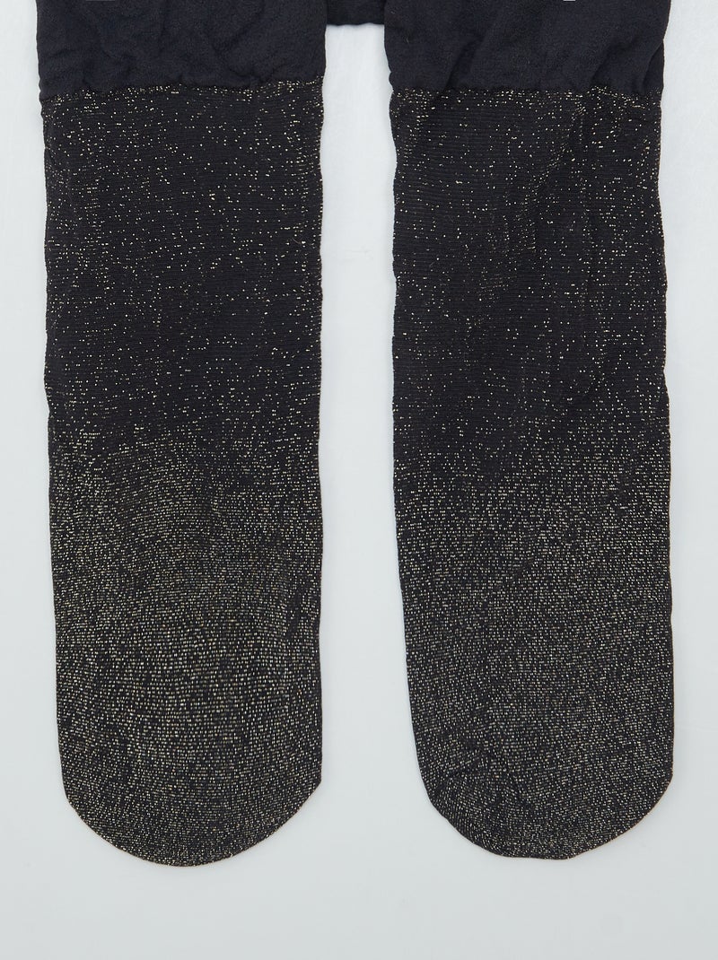 Par de collants finos - Preto - 6.00€ - Kiabi