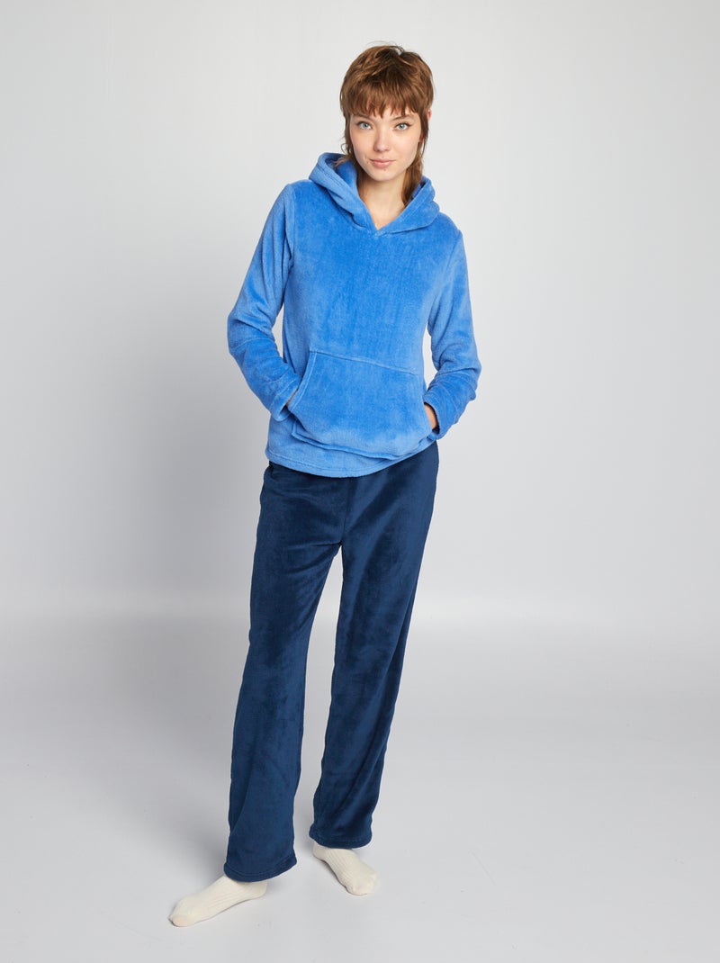 Pijama Comprido Stitch 2 Peças Azul Preto Kiabi 2500€