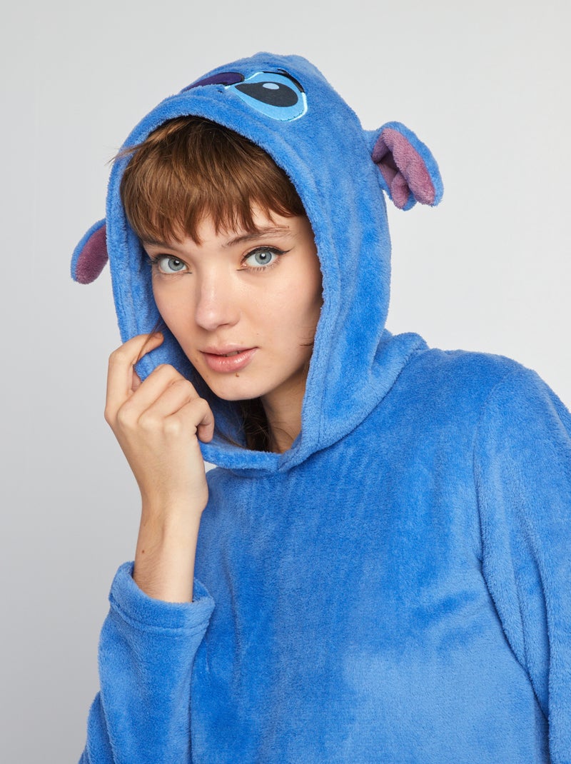 Pijama Comprido Stitch 2 Peças Azul Preto Kiabi 2500€