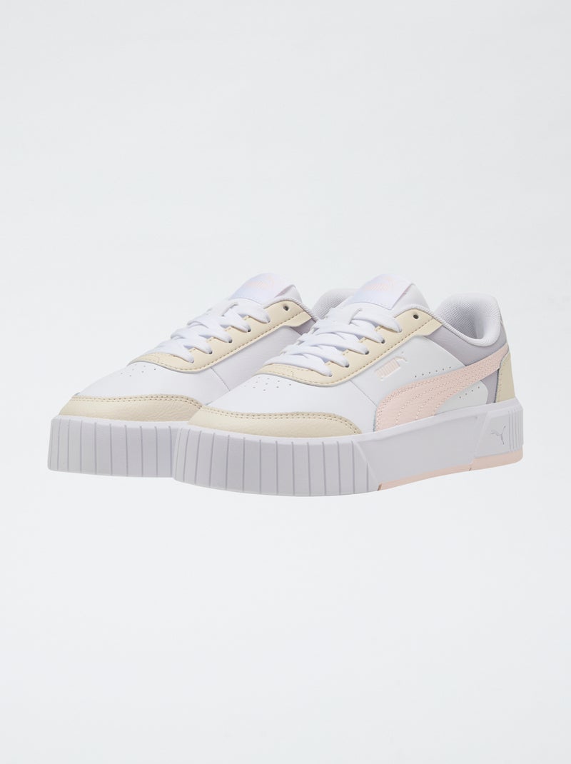 Sapatilhas 'PUMA' com solas grossas - Branco - Mulher - 70.00€ - Kiabi