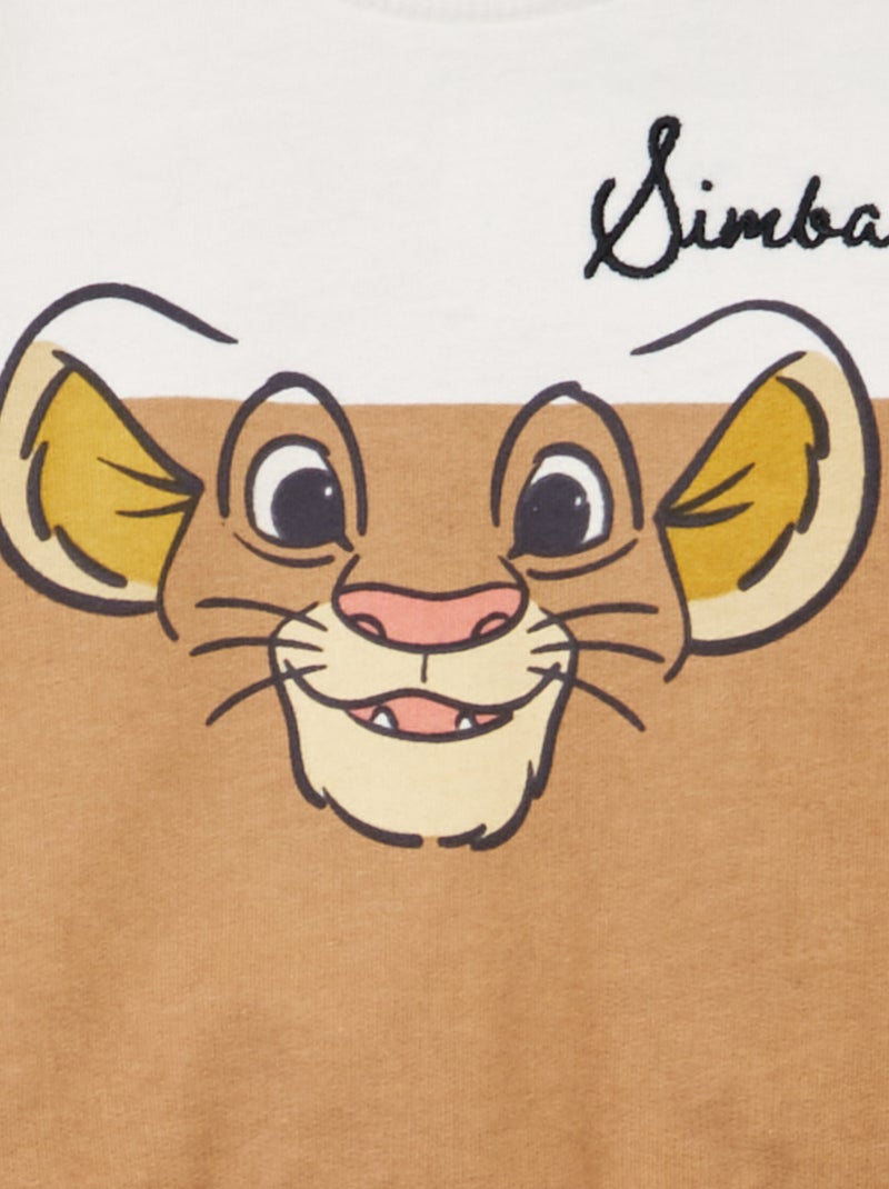 Sweatshirt 'Simba' 'Disney' - BEGE - 12.00€ - Kiabi